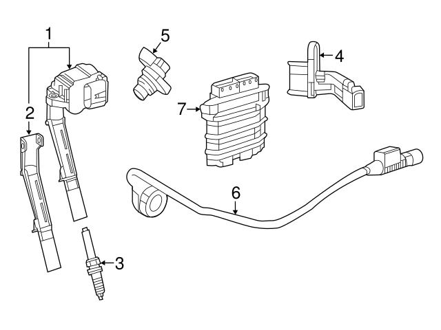 Genuine Mercedes 000905730364 Ignition Knock (Detonation) Sensor ...