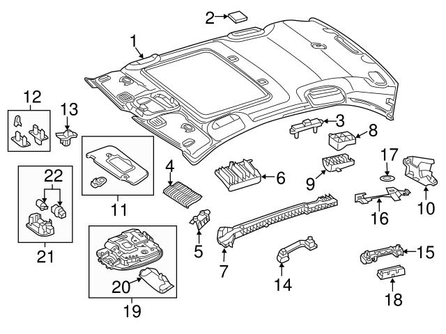 Genuine Mercedes 00090609359051 Courtesy Light; Rear Left - Mercedes