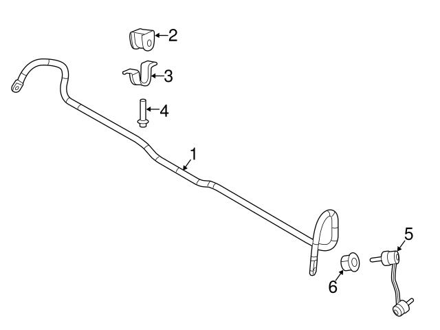 Genuine Mercedes 000912010217 Stabilizer/Sway Bar Bar Bracket Bolt ...