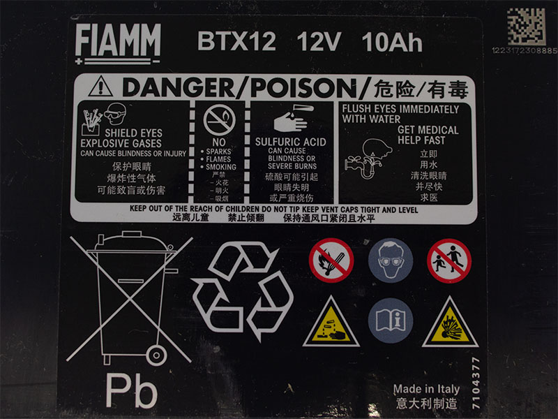 Genuine Mercedes 000982950864, A000982950864 Battery; Auxiliary ...