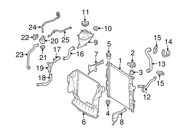 Genuine Mercedes 0009943148 Water Pump Bracket - Mercedes