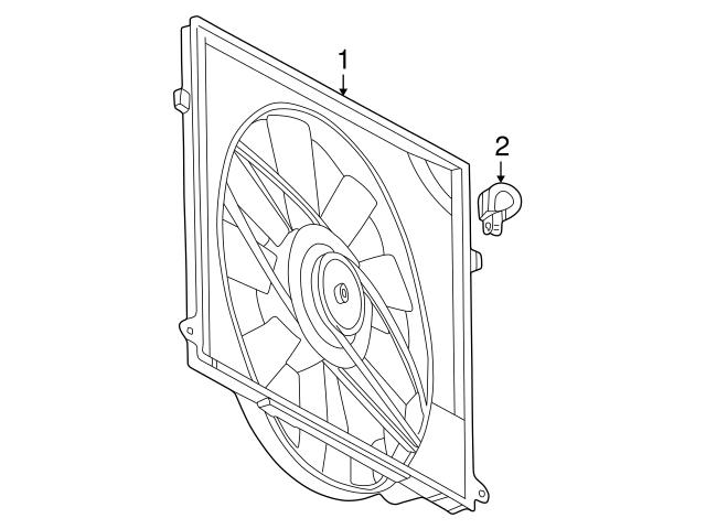 Genuine Mercedes 0009959242 Fan Shroud Clamp; Left, Right - Mercedes ...