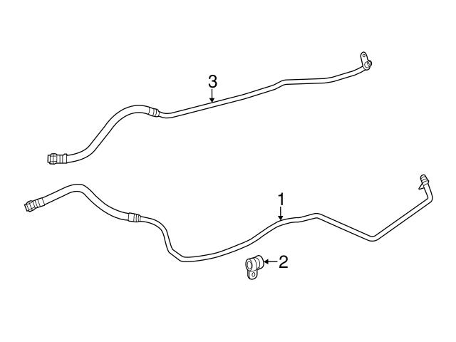 Genuine Mercedes 0009959342 Transmission Oil Cooler Line Clamp ...