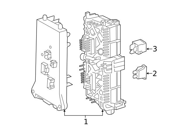 Genuine Mercedes 0019820823 Accessory Power Relay - Mercedes