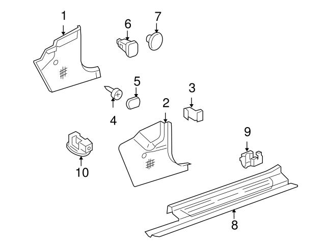 Genuine Mercedes 0019881535 Drive Belt Idler Pulley Cap - Mercedes ...