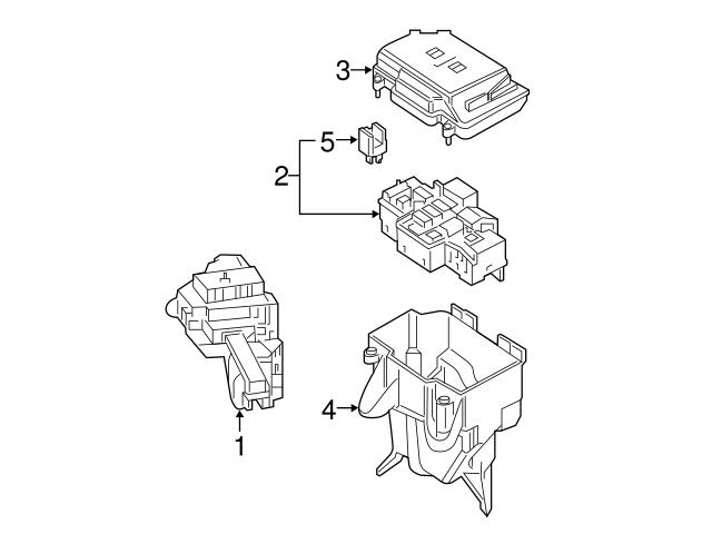 Genuine Mercedes 0025424819 Accessory Power Relay; Front - Mercedes ...