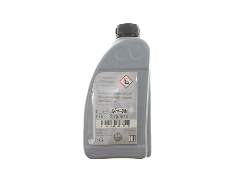 Genuine Mercedes 002989020309, A002989020309 Differential Oil; Rear ...