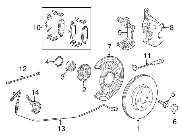 Genuine Mercedes 0029901303 CV Joint Bolt; Left, Right - Mercedes