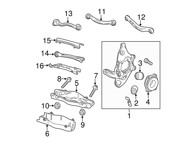 Genuine Mercedes 0029907503 Control Arm Bolt; Lower Outer - Mercedes ...