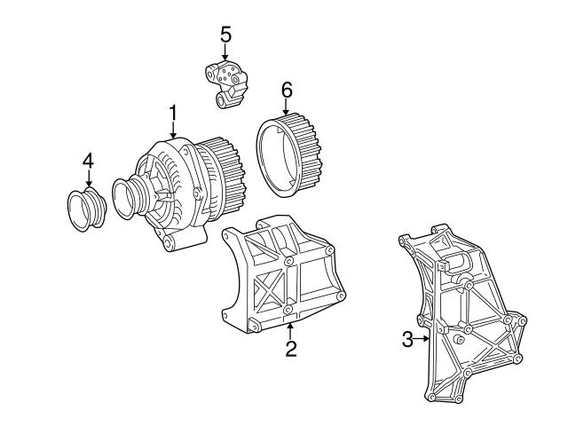 Genuine Mercedes 0031540306 Voltage Regulator - Mercedes | 0021549106