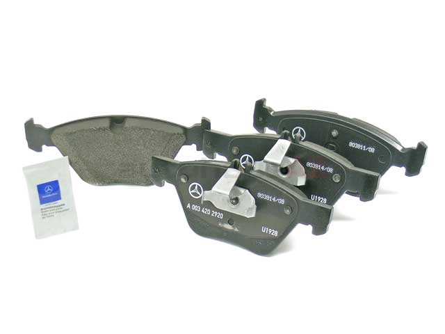 Genuine Mercedes 0034202920, A0034202920 Brake Pad Set; Front ...