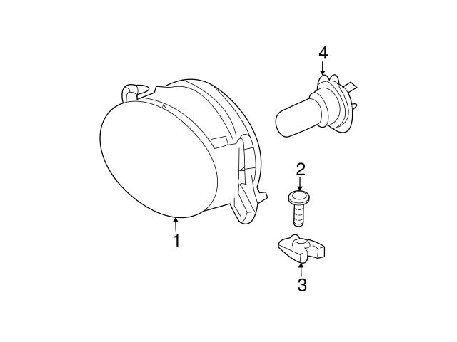 Genuine Mercedes 0039948645 Bumper Cover Retainer - Mercedes | 1409941345