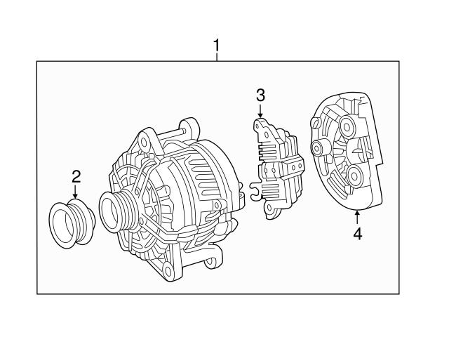 Genuine Mercedes 0041545006 Voltage Regulator - Mercedes
