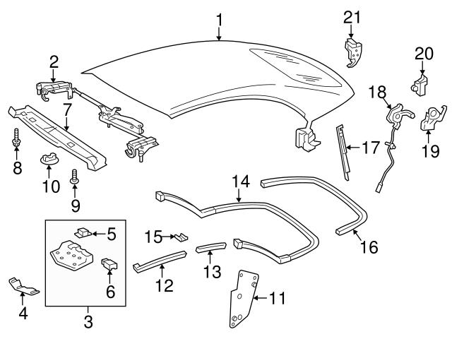 Genuine Mercedes 0049903597 Windshield Molding Rivet; Upper - Mercedes