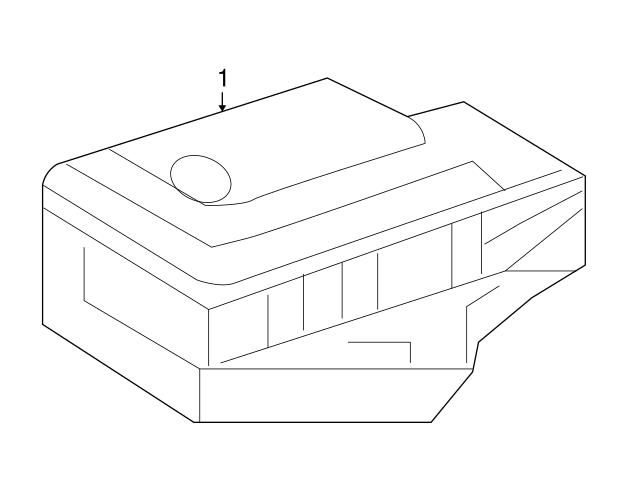 Genuine Mercedes 0055422618 Suspension Yaw Sensor - Mercedes