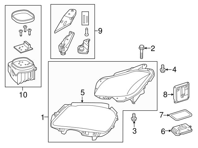Genuine Mercedes 0059907200 Headlight Mounting Bolt; Lower - Mercedes