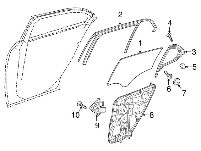 Genuine Mercedes 0059909612 Air Bag Crash Sensor Bolt; Left, Right ...
