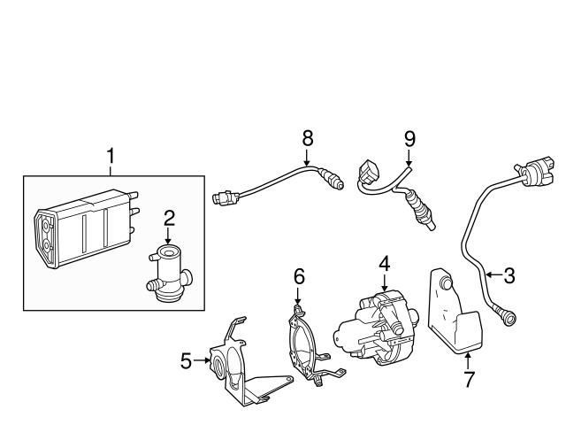 Genuine Smart 0065422018 Oxygen Sensor - Smart