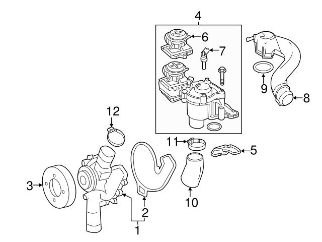 Genuine Mercedes 0069970590 Radiator Hose Clamp/Clip; Upper, Lower ...