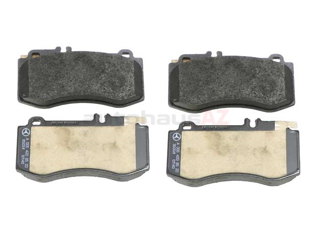 Genuine Mercedes 0074206420, A0074206420 Brake Pad Set; Front ...