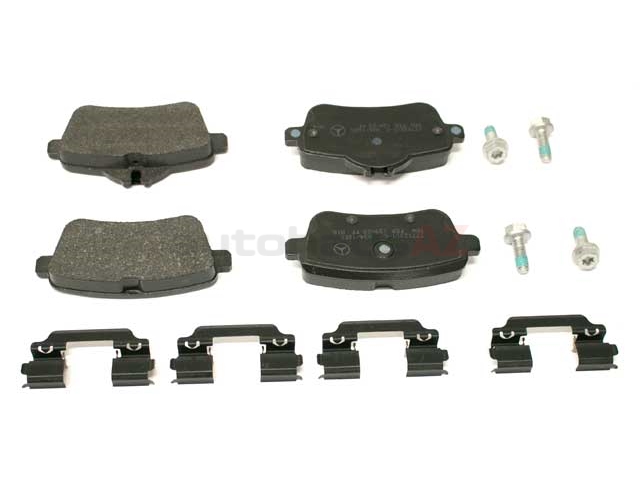 Genuine Mercedes 0074207720, A0074207720 Brake Pad Set; Rear - Mercedes ...