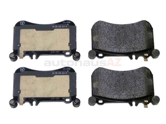 Genuine Mercedes 0074208420 Brake Pad Set; Front - Mercedes ...