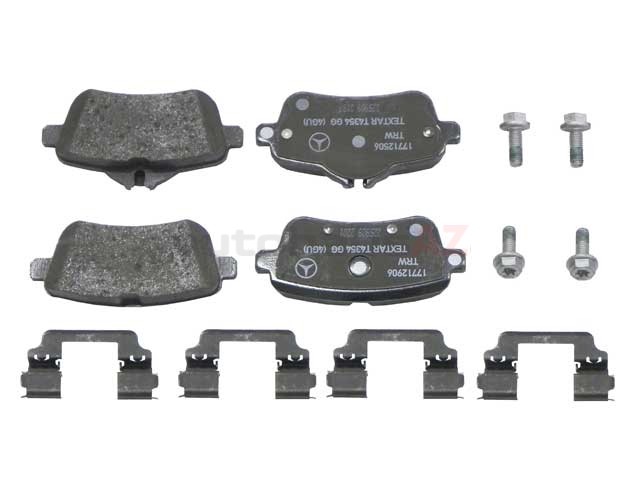 Genuine Mercedes 0074208620, A0074208620 Brake Pad Set; Rear - Mercedes ...