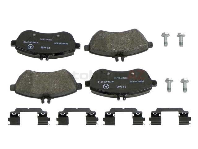 Genuine Mercedes 0074209220, A0074209220 Brake Pad Set; Front ...