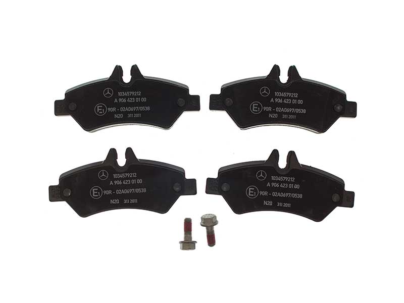 Genuine Sprinter Metris 0084205120, A0084205120 Brake Pad Set; Rear ...