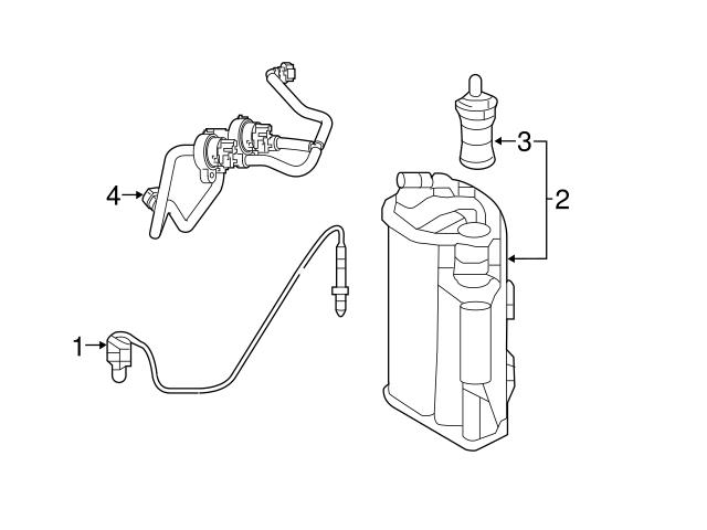Genuine Mercedes 0095425818 Oxygen Sensor; Front Left - Mercedes