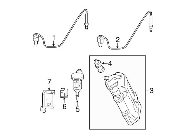 Genuine Mercedes 009542621864 Oxygen Sensor; Front Right - Smart ...