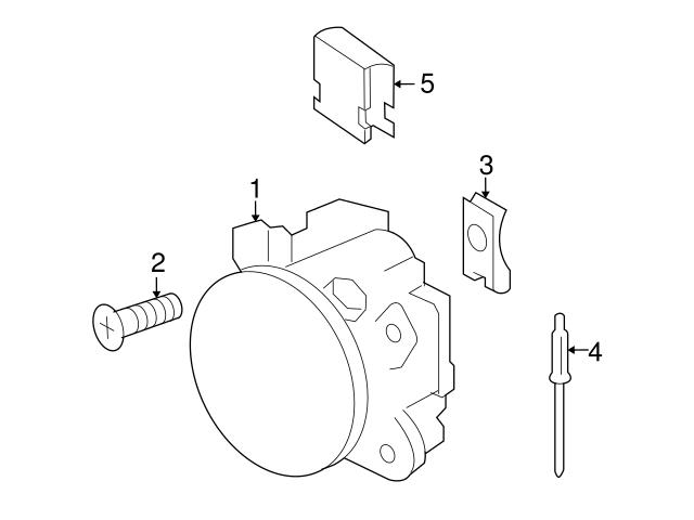 Genuine Mercedes 0109881578 Bumper Cover Retainer; Left Lower, Right ...