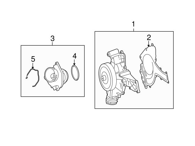 Genuine Mercedes 0139976145 Oil Filter Gasket - Mercedes