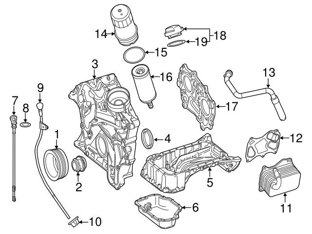 Genuine Mercedes 0229977545 Oil Dipstick Tube Seal - Mercedes ...