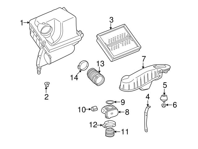 Genuine Mercedes 0299977148 Throttle Body/Housing Gasket; Upper - Mercedes