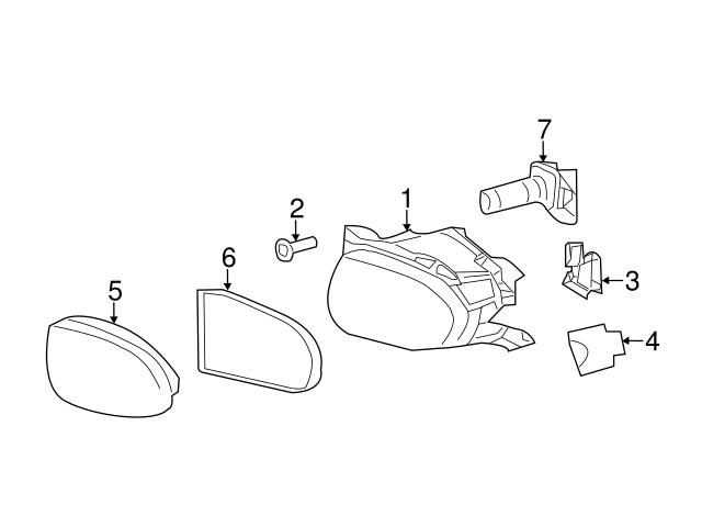 Genuine Mercedes 0405456328 Wiring Harness Connector Plug; Left, Right ...