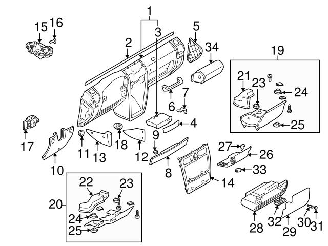 Genuine Mercedes 072601012140 Glove Box Light Bulb - Mercedes | 0015440294