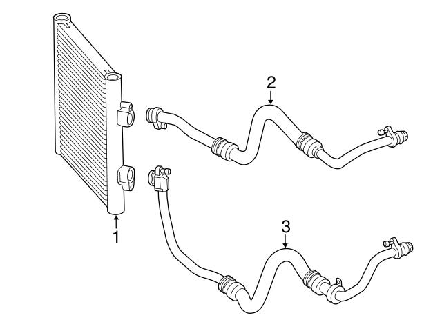 Genuine Mercedes 0995005700 Oil Cooler - Mercedes | 099500570064