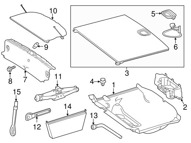 Genuine Mercedes 0996840027 Folding Seat Lock Striker; Rear - Mercedes