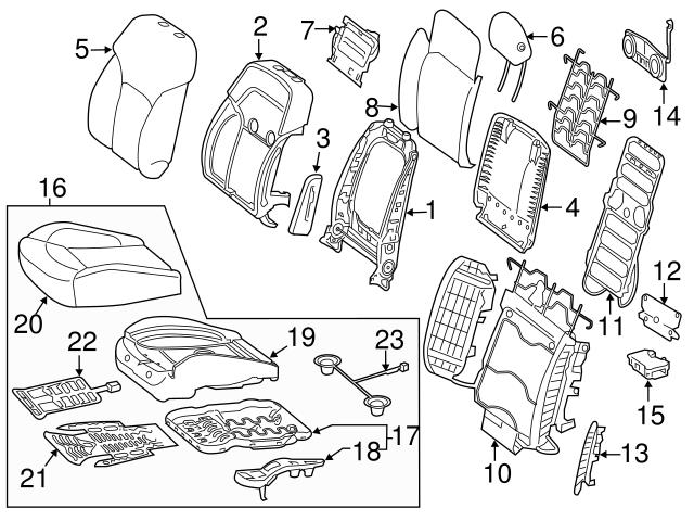 Genuine Mercedes 0999062900 Temperature Controlled Seat Blower Motor ...