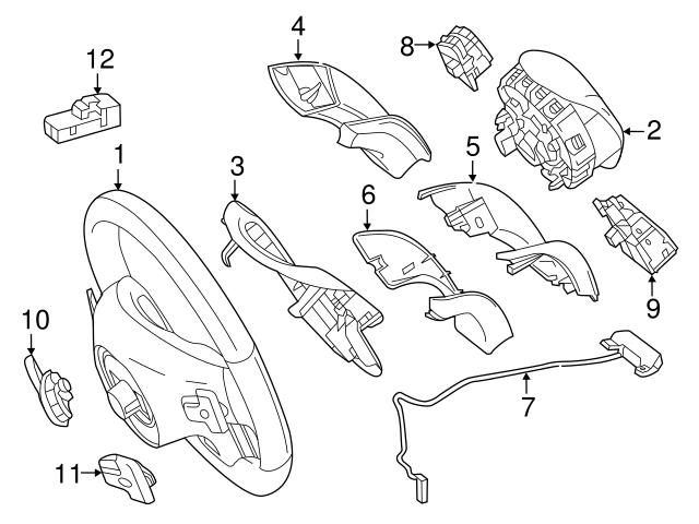 Genuine Mercedes 0999064300 Steering Wheel Damper - Mercedes
