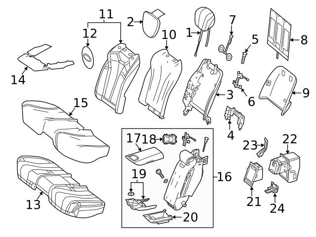 Genuine Mercedes 0999065101 Temperature Controlled Seat Blower Motor ...