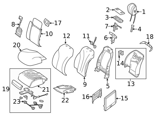 Genuine Mercedes 0999065201 Temperature Controlled Seat Blower Motor ...