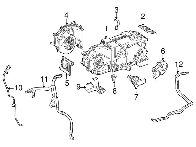 Genuine Mercedes 0999069600 HVAC Air Inlet Door Actuator - Mercedes ...