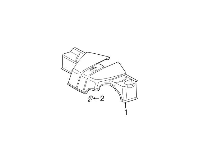Genuine Mercedes 112090008964 Air Filter Housing Insulator - Mercedes ...