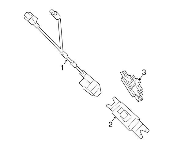 Genuine Mercedes 1179006000 Parking Aid Control Module; Rear - Mercedes ...