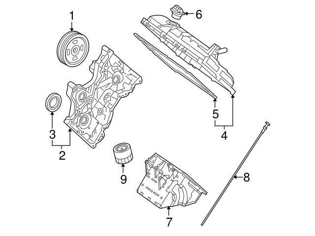 Genuine Smart 1320100068 Crankshaft Oil Seal - Smart