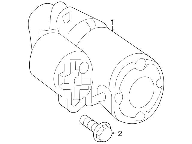 Genuine Smart 1321510001 Starter - Smart