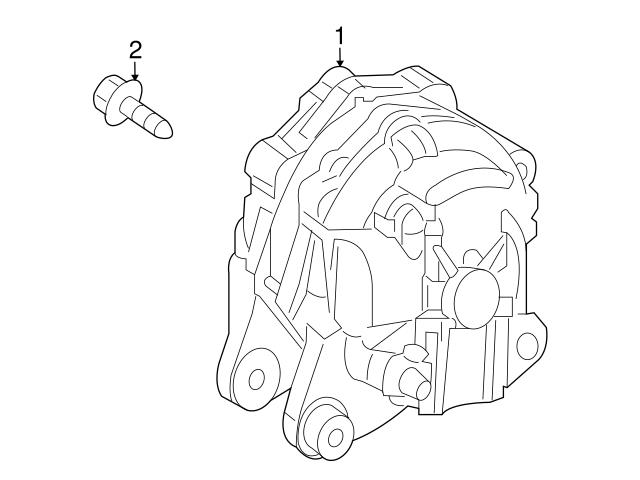 Genuine Smart 1321540001 Alternator - Smart
