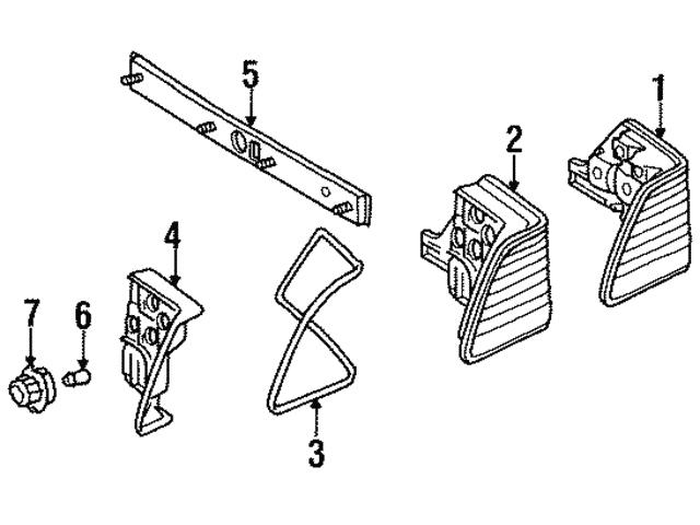 Genuine Mercedes 1408204764 Fuel Tank Strap; Lower - Mercedes